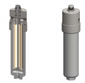 200 Bar Filter Housing with Differential Pressure Indicators 1/4 or 1/2 ...