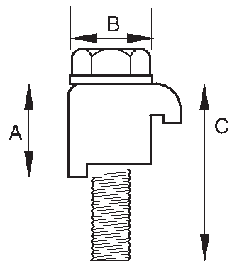 ISO Wall Clamps, Stainless Steel | NCE Solutions